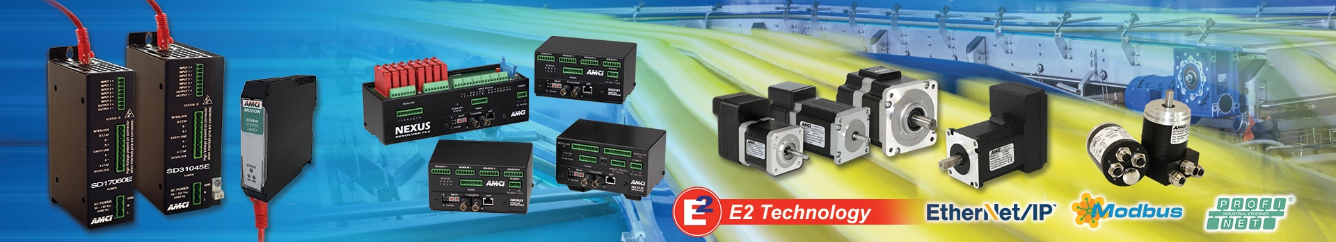 PLC E2 Series Ethernet Products | AMCI